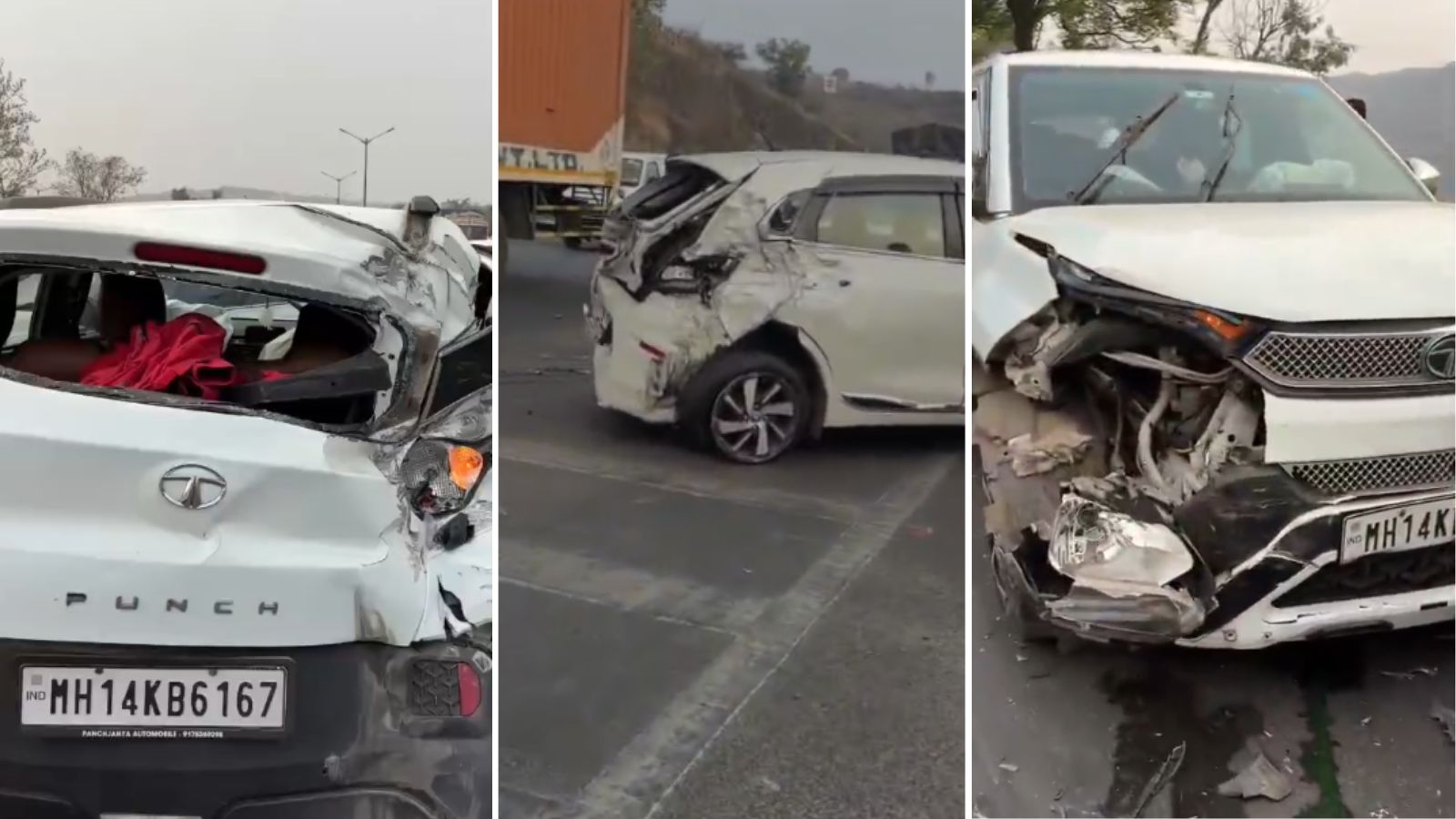 Pune: Multi-Vehicle Crash Near Navale Bridge on Pune–Satara Highway ...