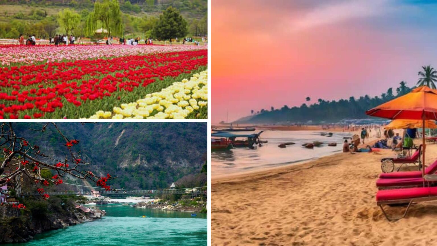 Best Spring Destinations In India: From Kashmir’s Tulip Gardens To Goa ...