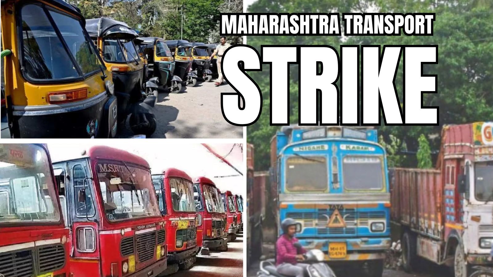 Maharashtra Transport Strike On March 5 May Hit Buses, Autos, Cabs And ...
