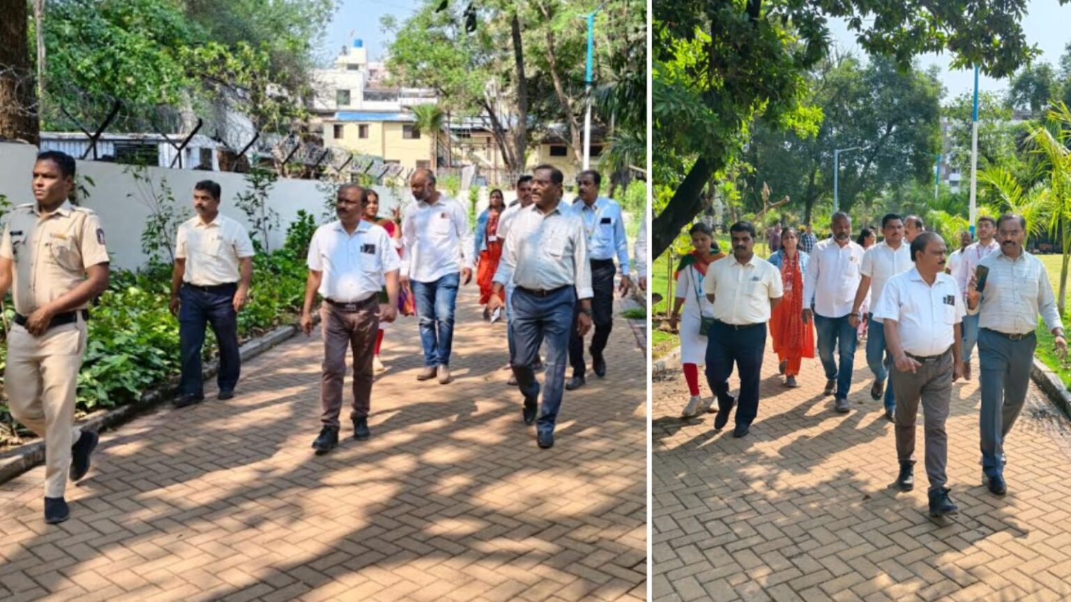 Pune: PMC Conducts Inspection Of Mohanrao Bhide Park On Sinhagad Road ...