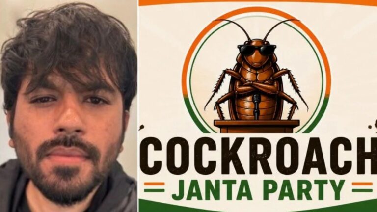 Maharashtra’s Abhijit Deepke Launches Viral ‘Cockroach Janta Party ...