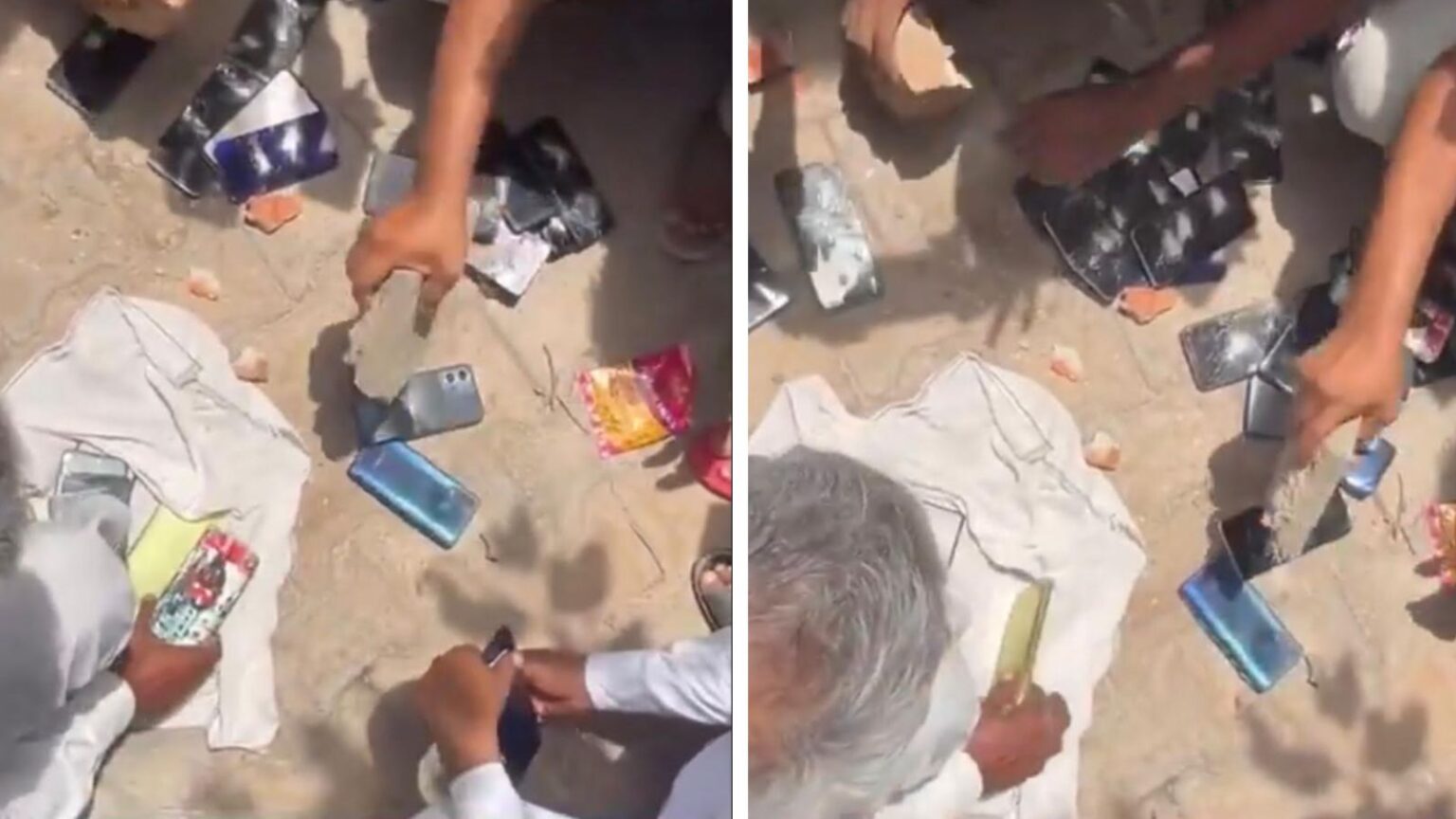 Why Are Villagers Smashing Smartphones? Viral Video Fuels Debate Over ...
