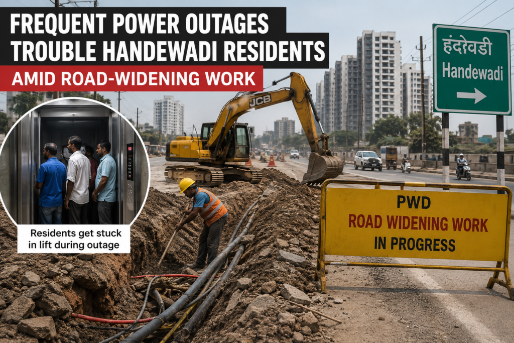 Pune News: Handewadi Residents Face Frequent Power Outages Amid Ongoing ...