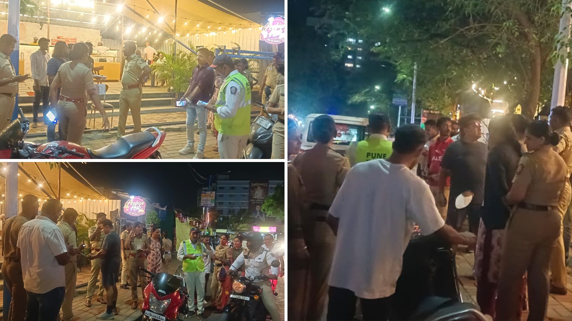 Pune: Wanowrie Police Launch Special Drive At Kedari Chowk And ...